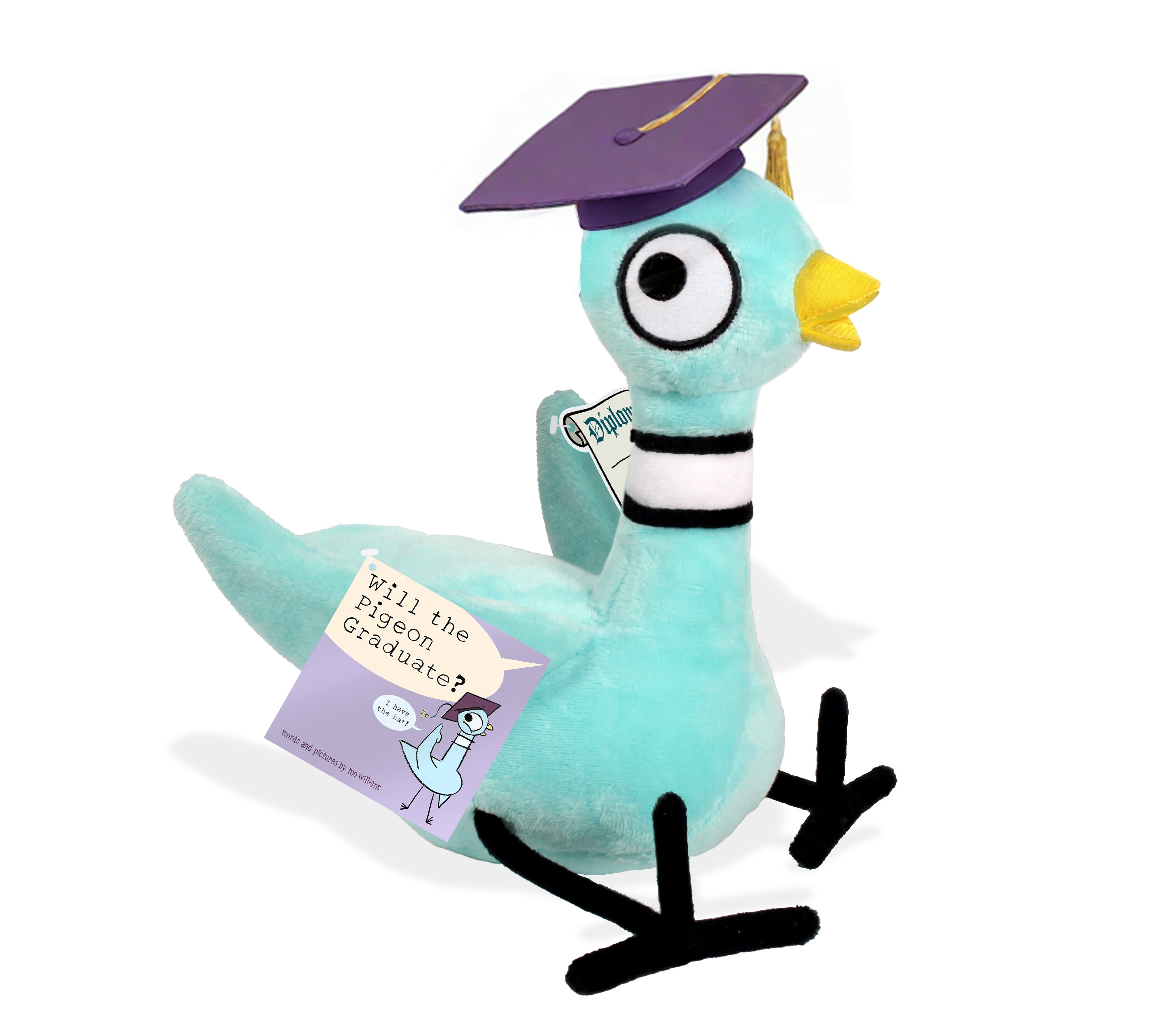 The Pigeon Graduation Soft Toy – YOTTOY Productions