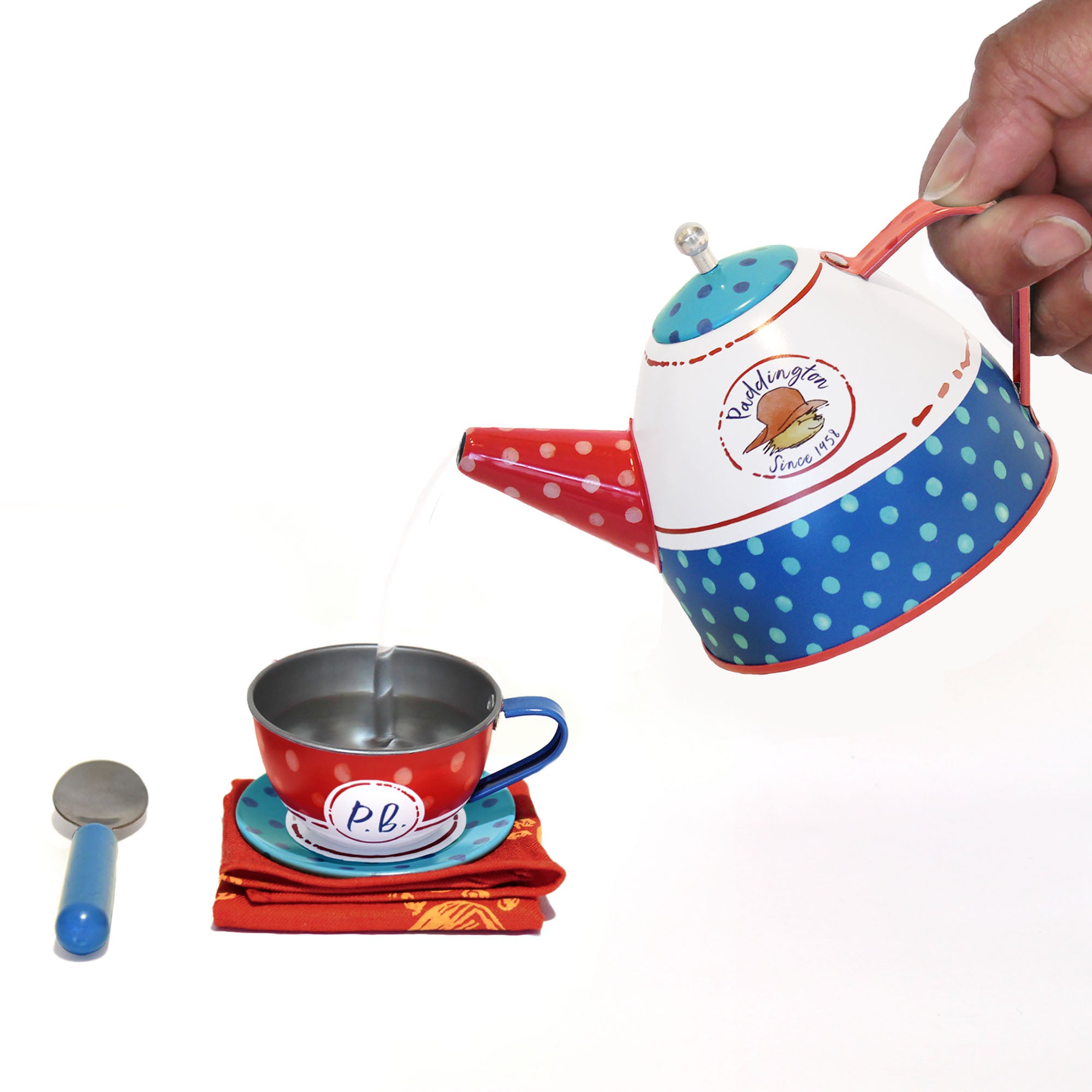 Paddington 14- Piece Tin Tea Set – YOTTOY Productions