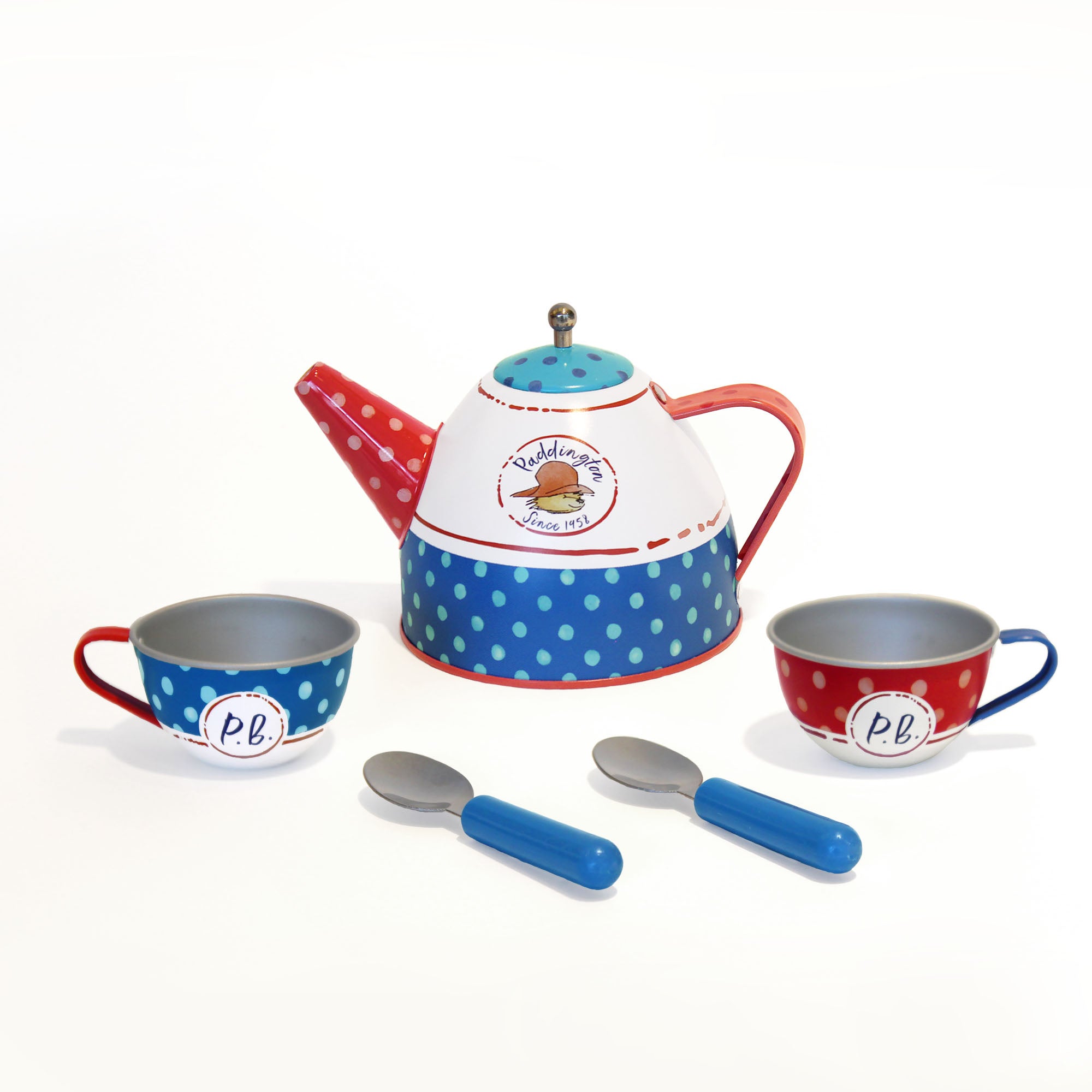 Paddington 14- Piece Tin Tea Set – YOTTOY Productions