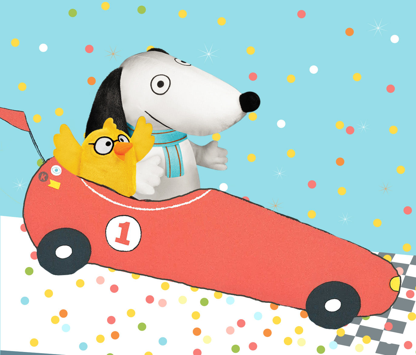 Number One Sam and Chick Soft Toy Pair – YOTTOY Productions