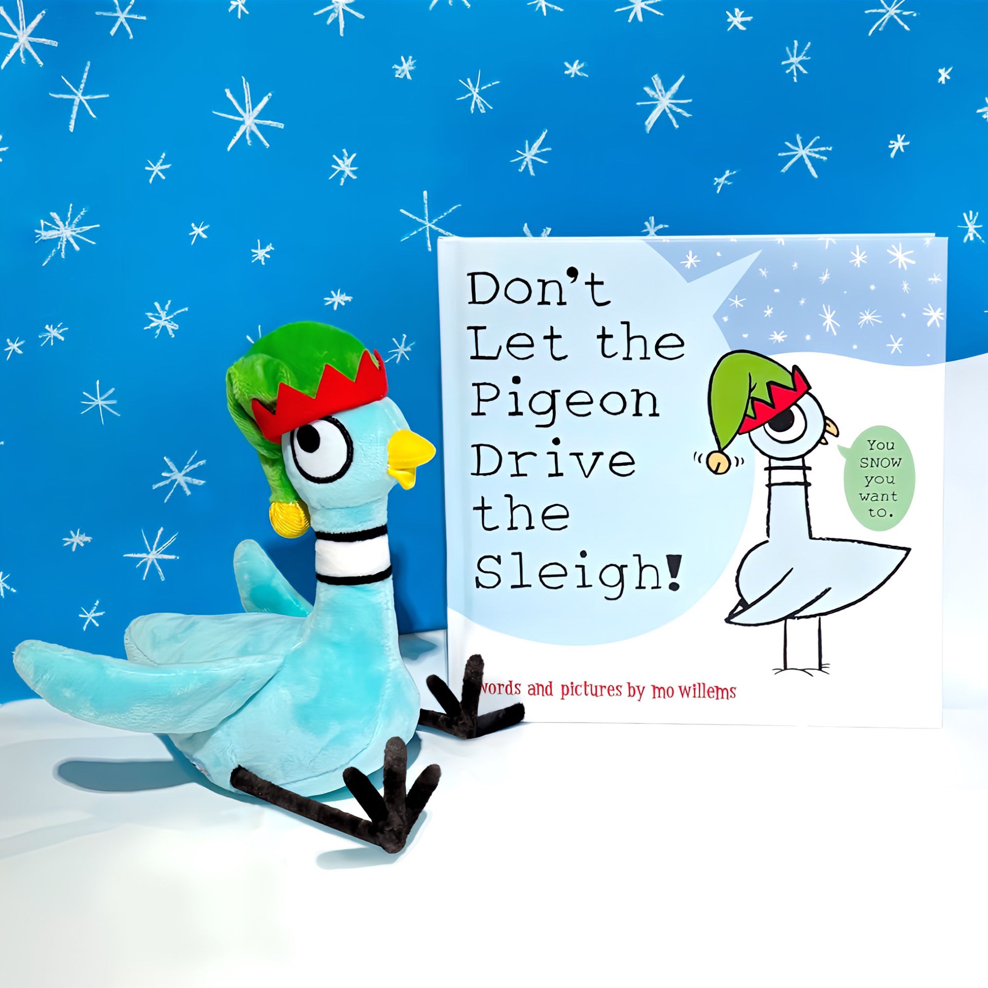 The Pigeon in Holiday Hat Soft Toy – YOTTOY Productions