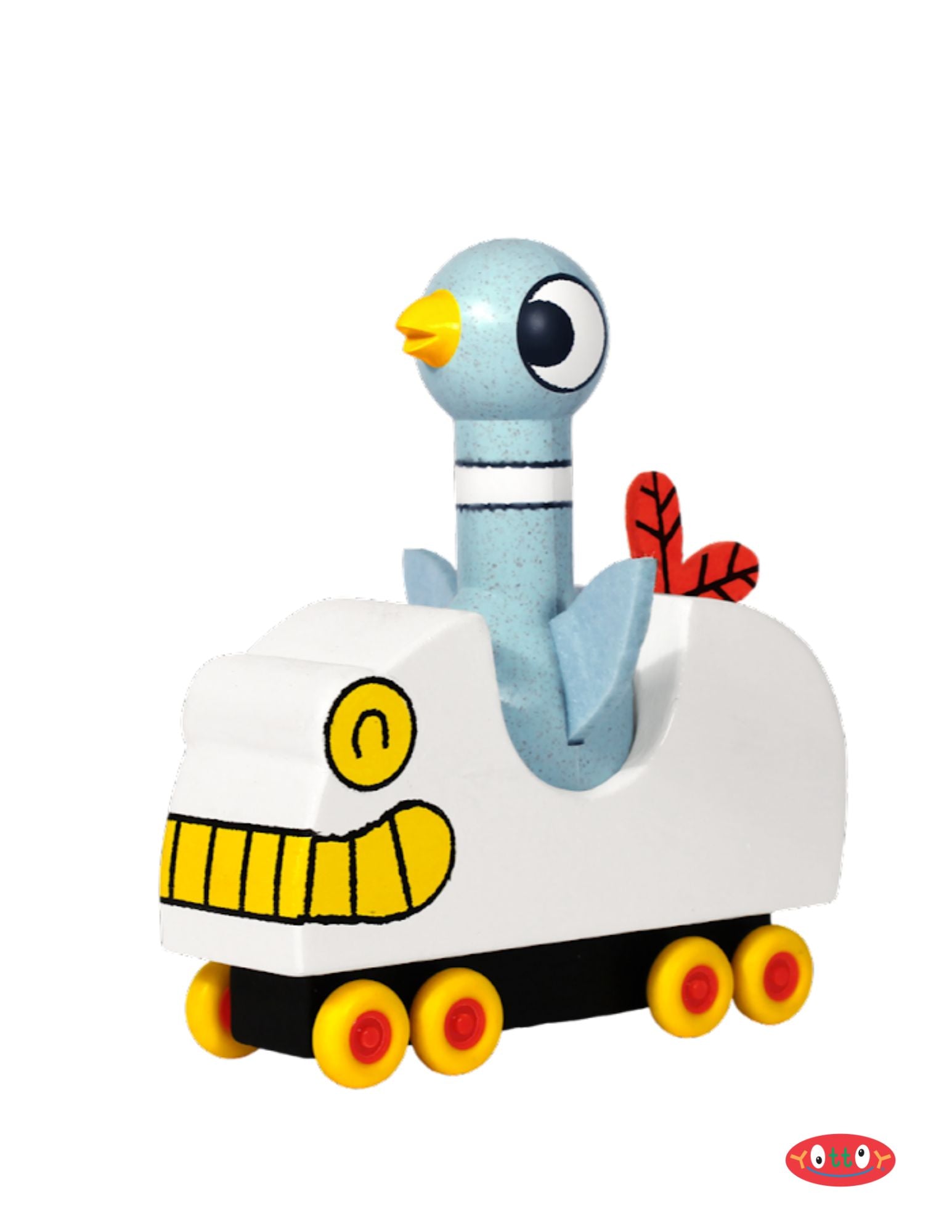 The Pigeon in Putt Putt Car – YOTTOY Productions
