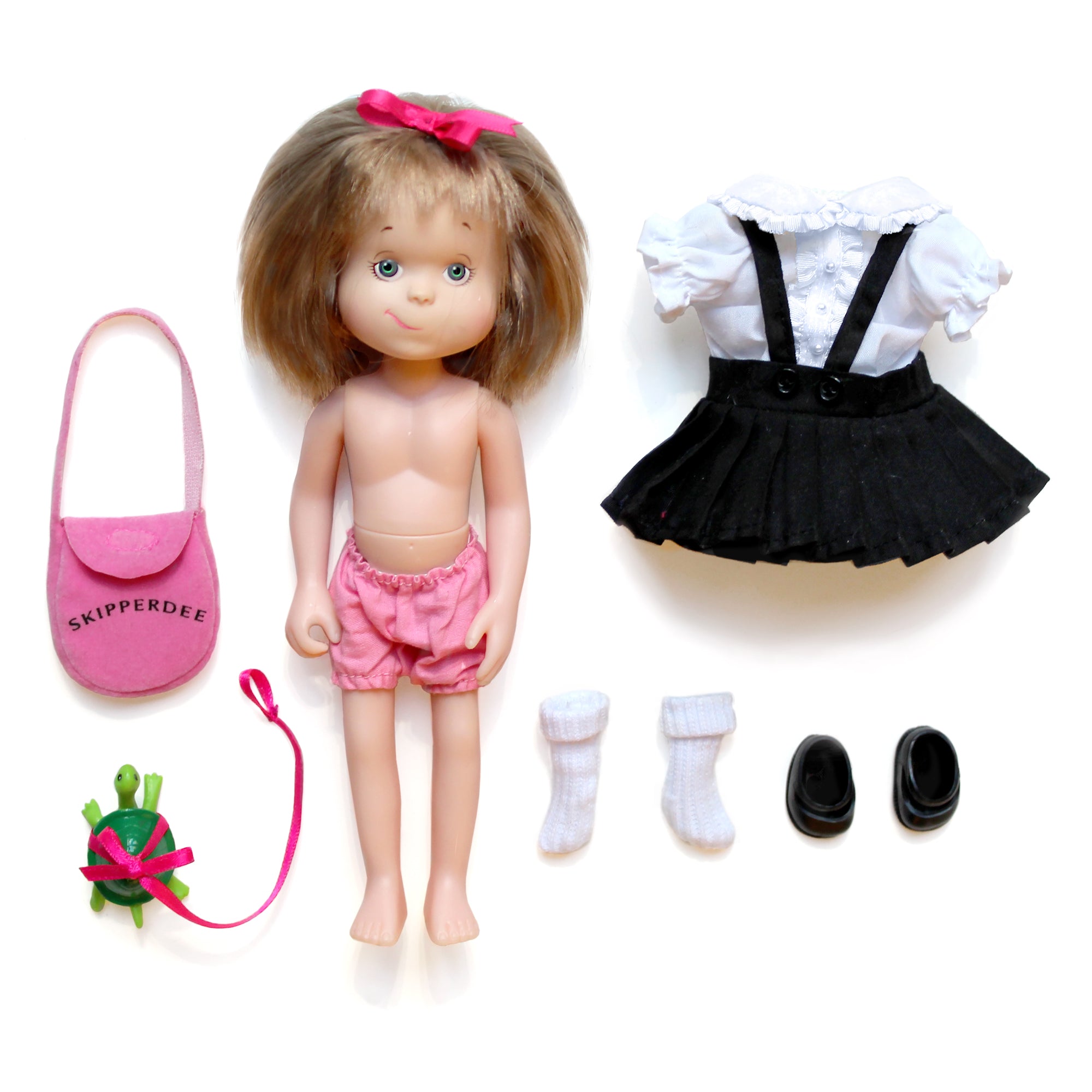 Eloise Poseable Doll with Skipperdee and Purse – YOTTOY Productions