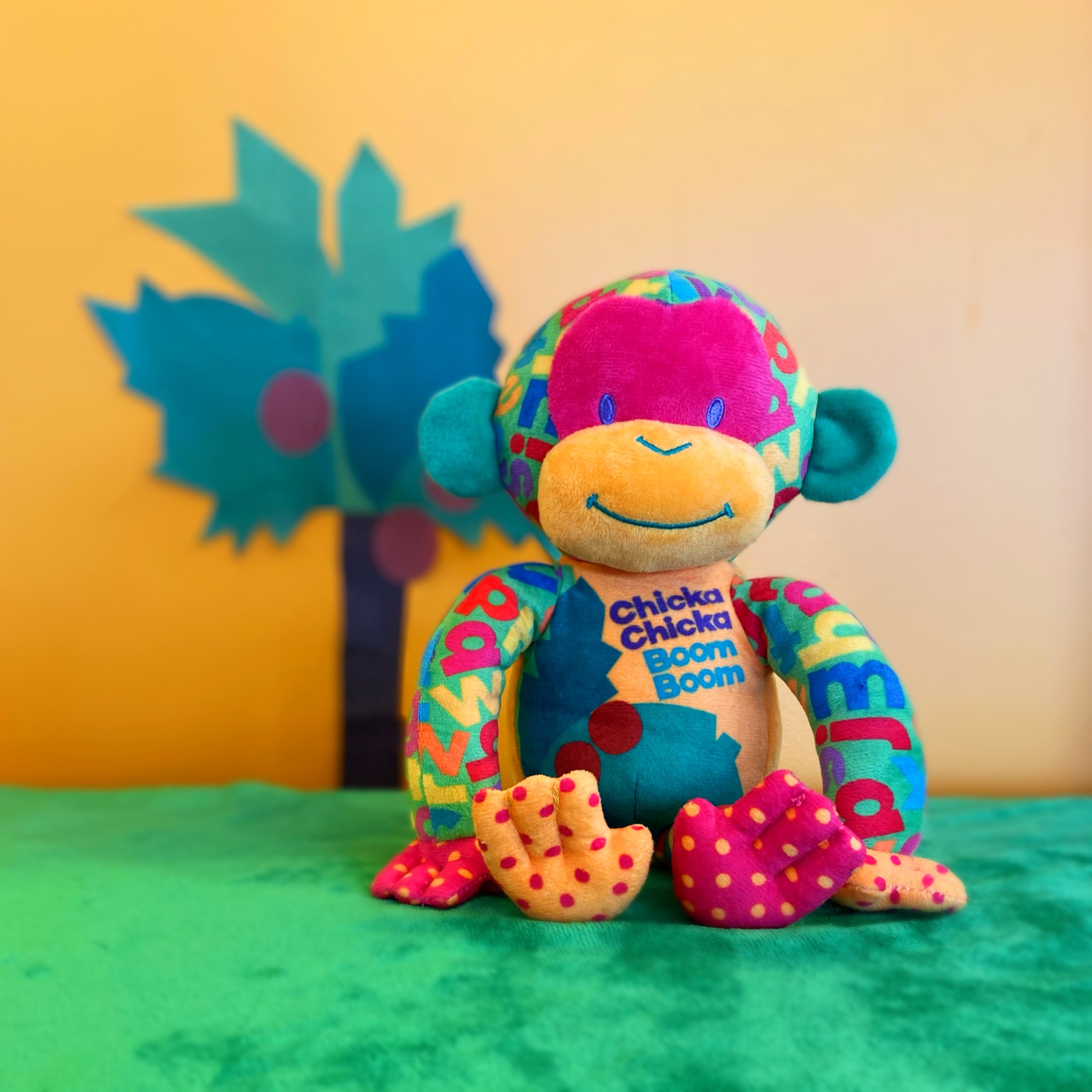 Chicka Chicka Boom Boom Monkey Soft Toy – YOTTOY Productions
