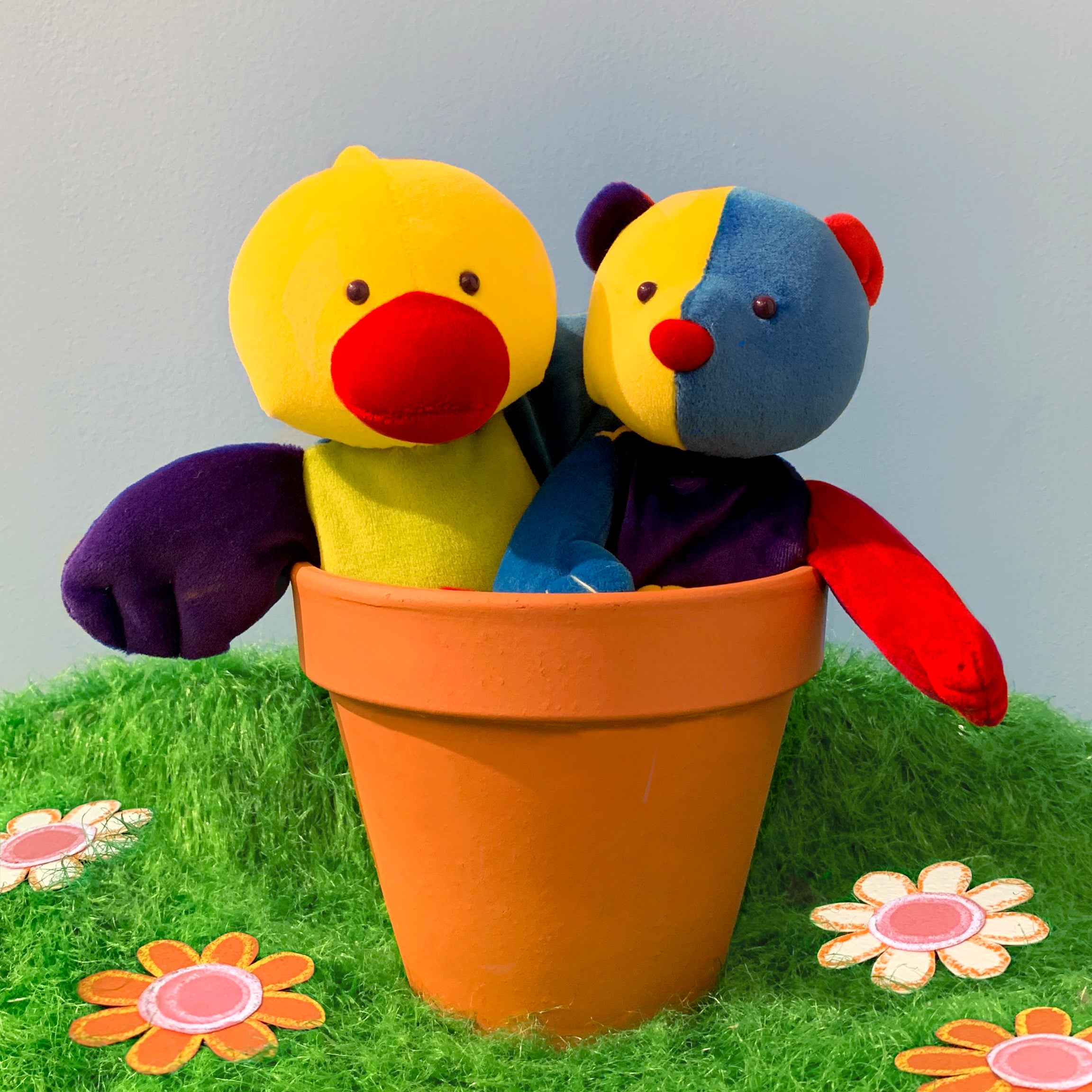 Yottoy Velveteen Bear Soft Toy – YOTTOY Productions