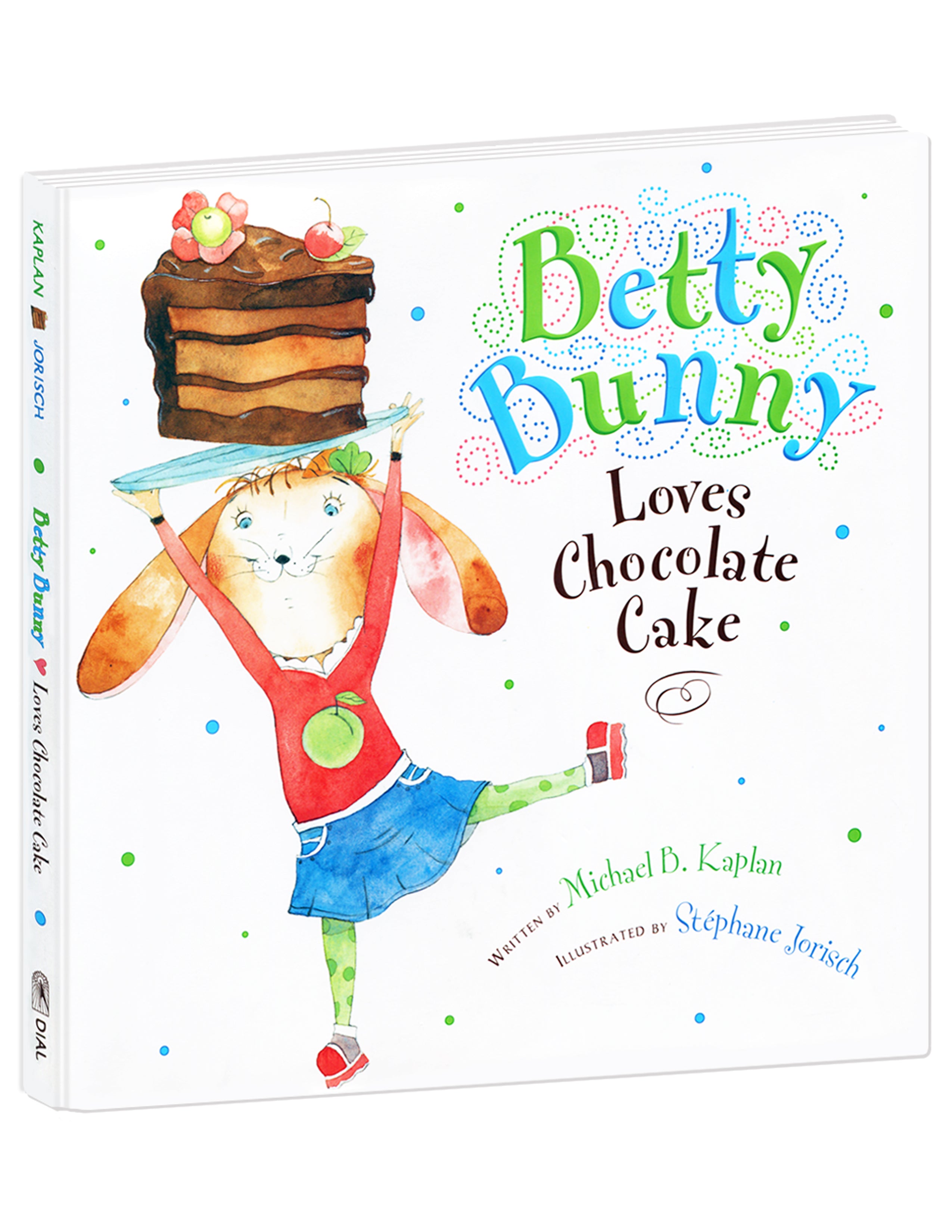 "Betty Bunny Loves Chocolate Cake" Hardcover Book – YOTTOY Productions