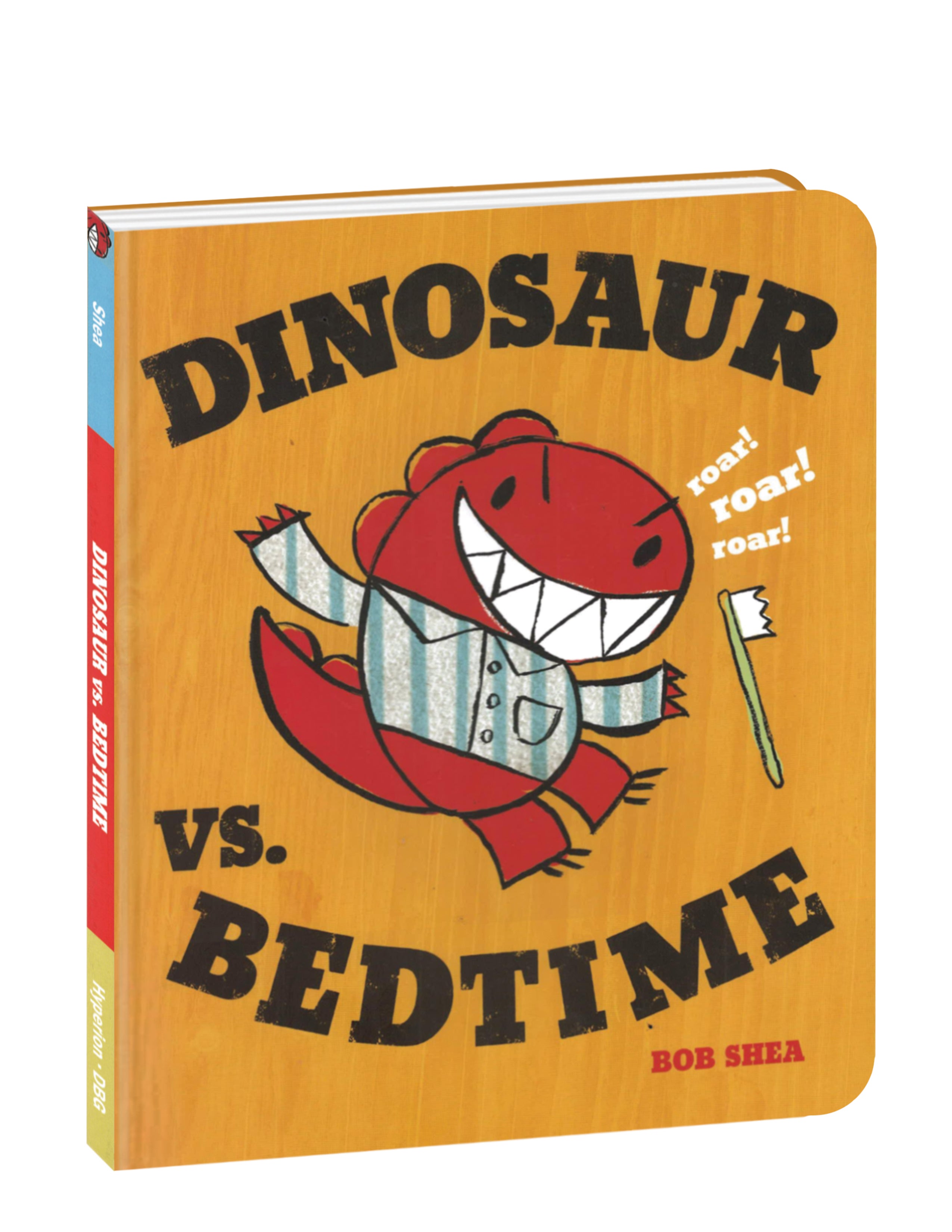 "Dinosaur vs. Bedtime" Board Book – YOTTOY Productions